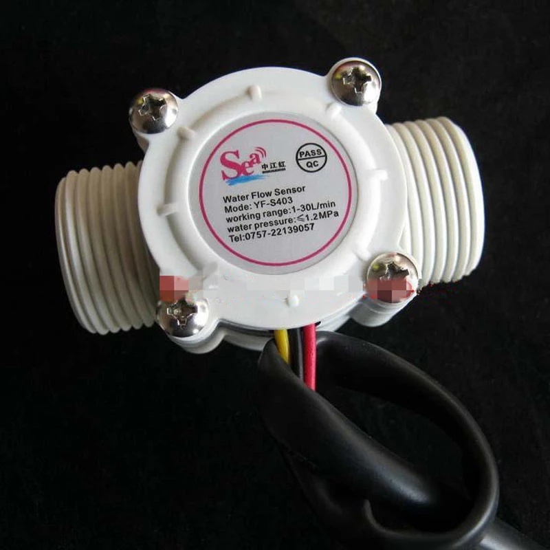 Flow Meter Ssensor Water Fuel Flowmeter Counter Indicator Swimming Pool ...