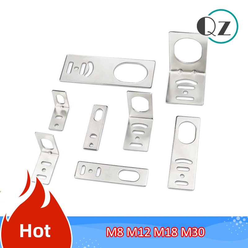 Proximity switch bracket M8 M12 M18 M30 L-type sensor photoelectric ...