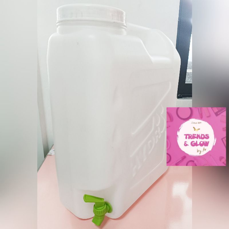 PURE WHITE Trends Aesthetic WATER GALLON CONTAINER | Shopee Philippines