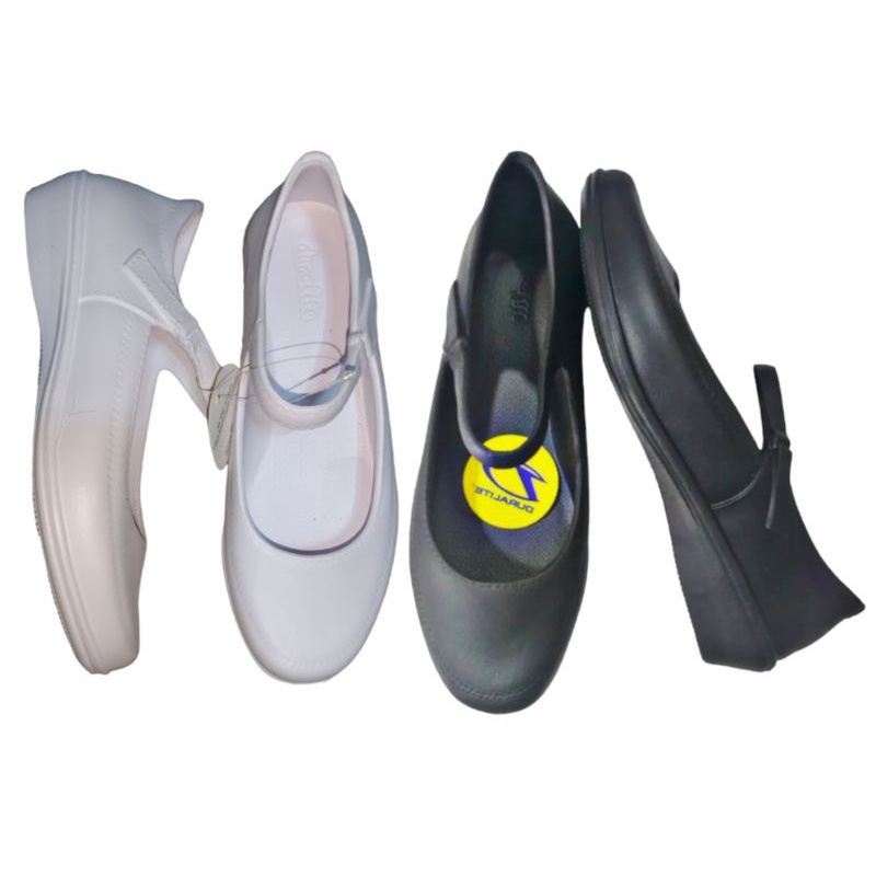 Duralite 'CATHY' Ladies duty shoes, lightweight rubber material ...