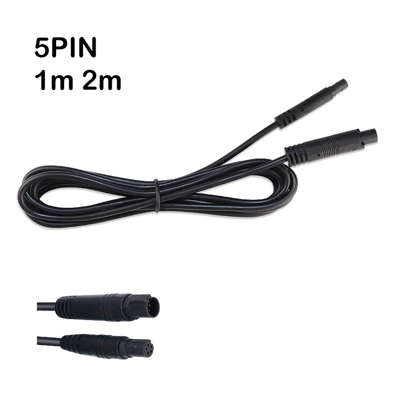 5pin Car DVR Camera Rear View 5 core Male to Female connector cable ...