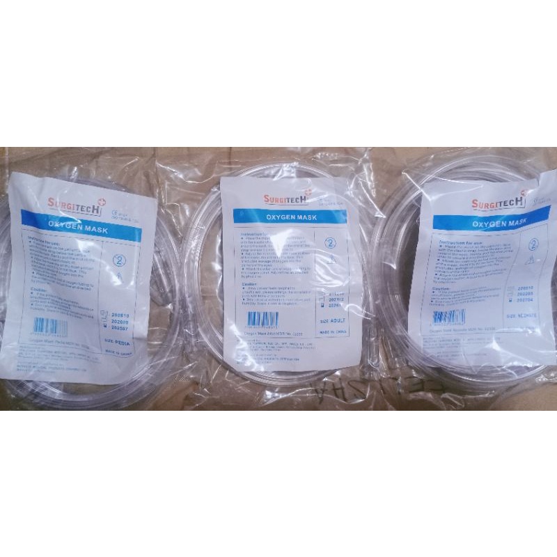 Surgitech -Oxygen Mask (Adult, Pedia, Neonate) | Shopee Philippines