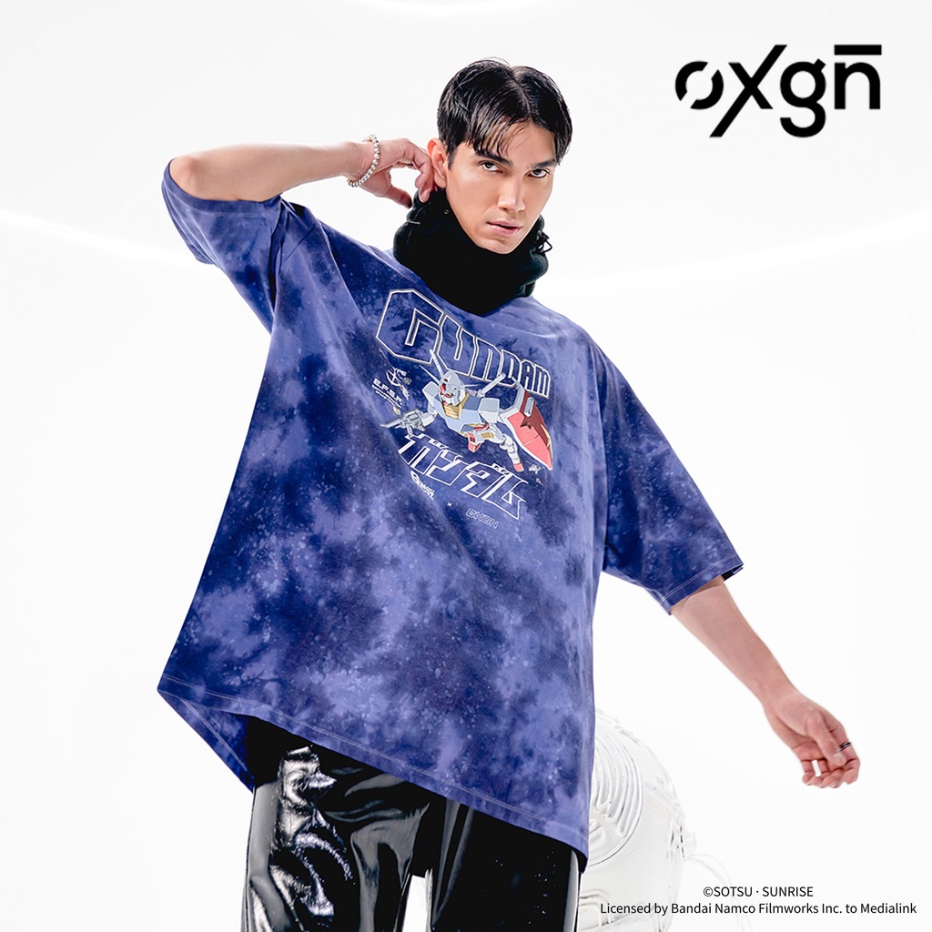 OXGN Mobile Suit Gundam RX-78-2 Oversized Fit T-Shirt For Men And Women ...