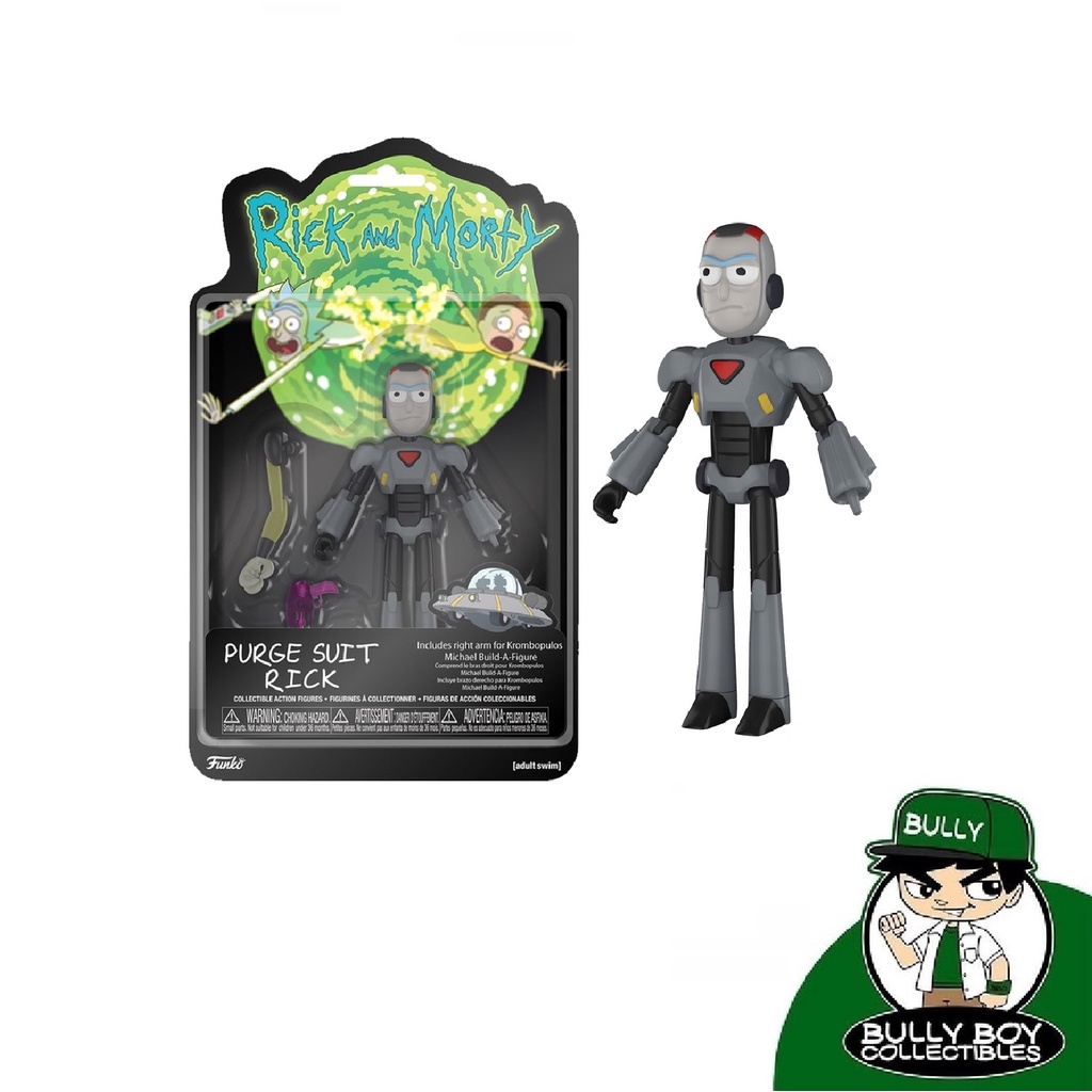 Funko Action Figure Animation Rick And Morty Purge Suit Rick Non