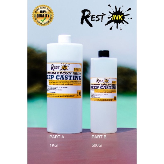 PREMIUM EPOXY RESIN DEEP CASTING Shopee Philippines