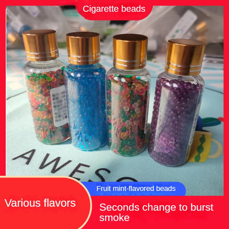 Cigarette burstbeads fruit mint flavor popping beads blueberry lemon ...