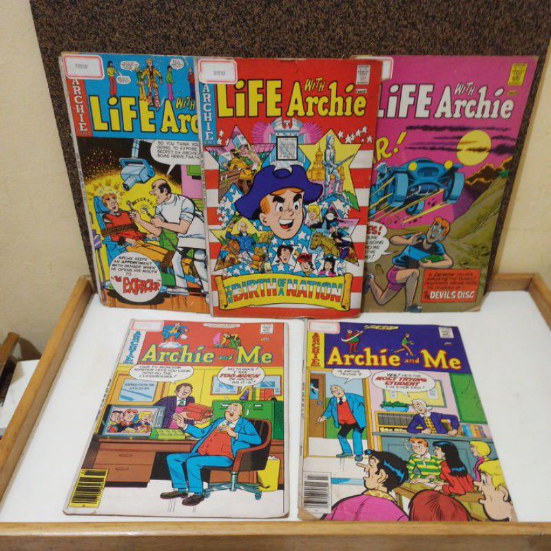 life with archie archie series 171 172 175 archie and me 90 and 93 ...
