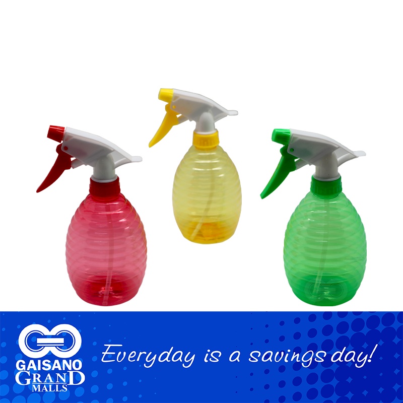 500ml Transparent Plastic Empty Spray Bottle, Hand Pressure Water Spray ...