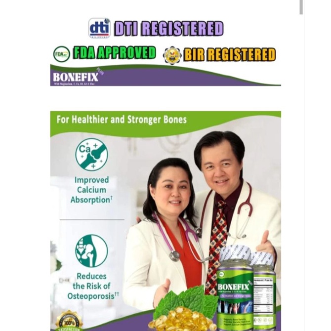 BONEFIX PLUS-for rheumatoid osteoarthritis | Shopee Philippines