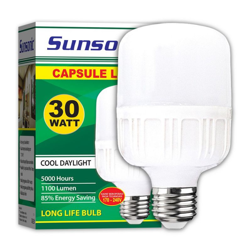 Led CAPSULE Light Bulb 30w Vantelc SNI | Shopee Philippines