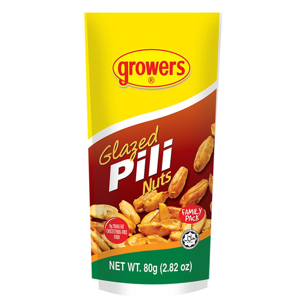 Growers Glazed Pili Nuts 80g | Shopee Philippines