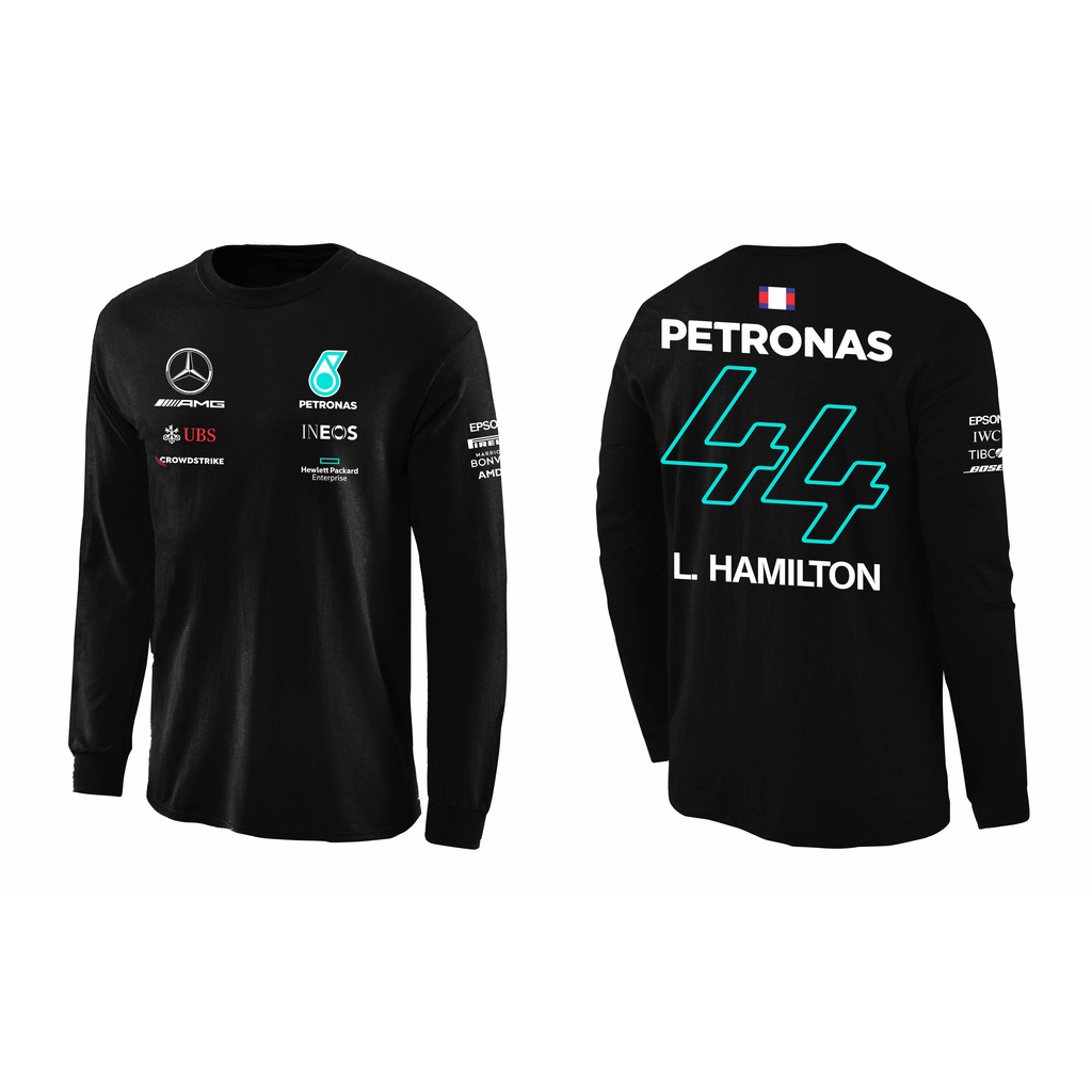 Formula One Formula One Long Sleeve Shirt Mercedes Lewis Hamilton 2022 ...
