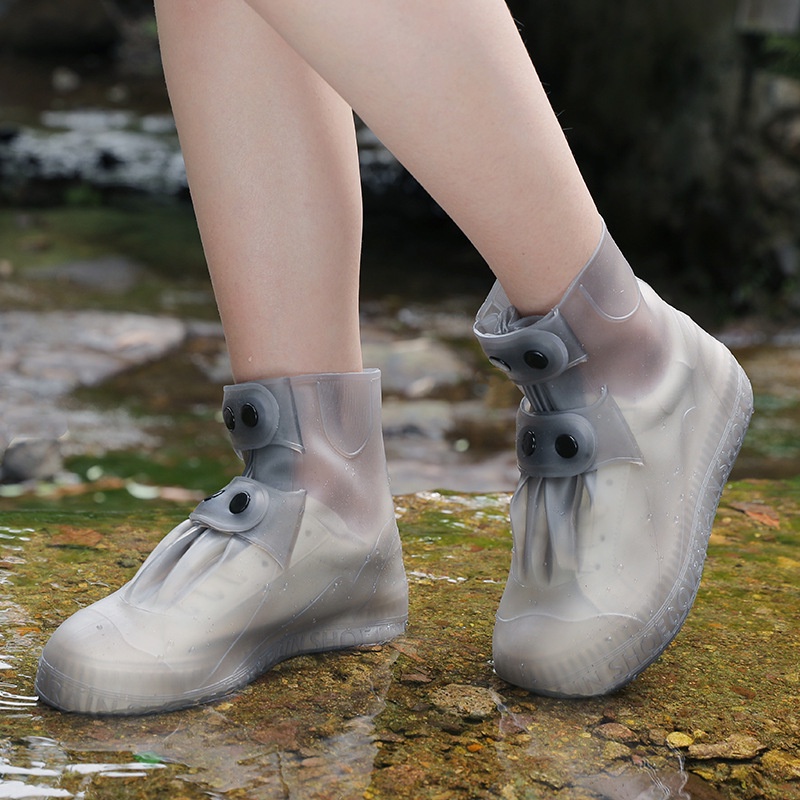 Rain Shoes Cover Waterproof Anti -Slip Male Women's Women's Waterproof ...