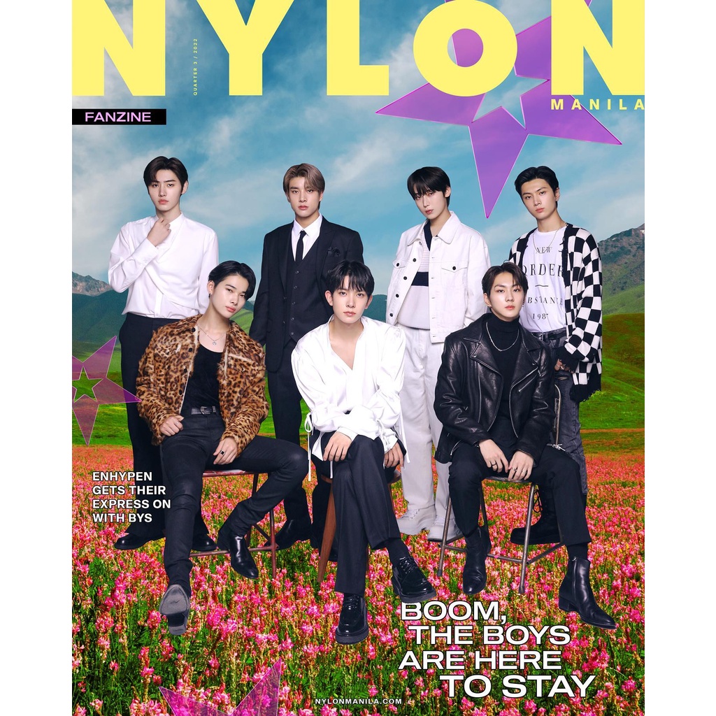 NYLON MANILA FANZINE ENHYPEN COVER | Shopee Philippines