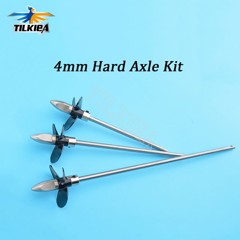 4mm Drive Shaft Kit Stainless Steel 4mm Hard Shaft + Drive Dog + Hex ...