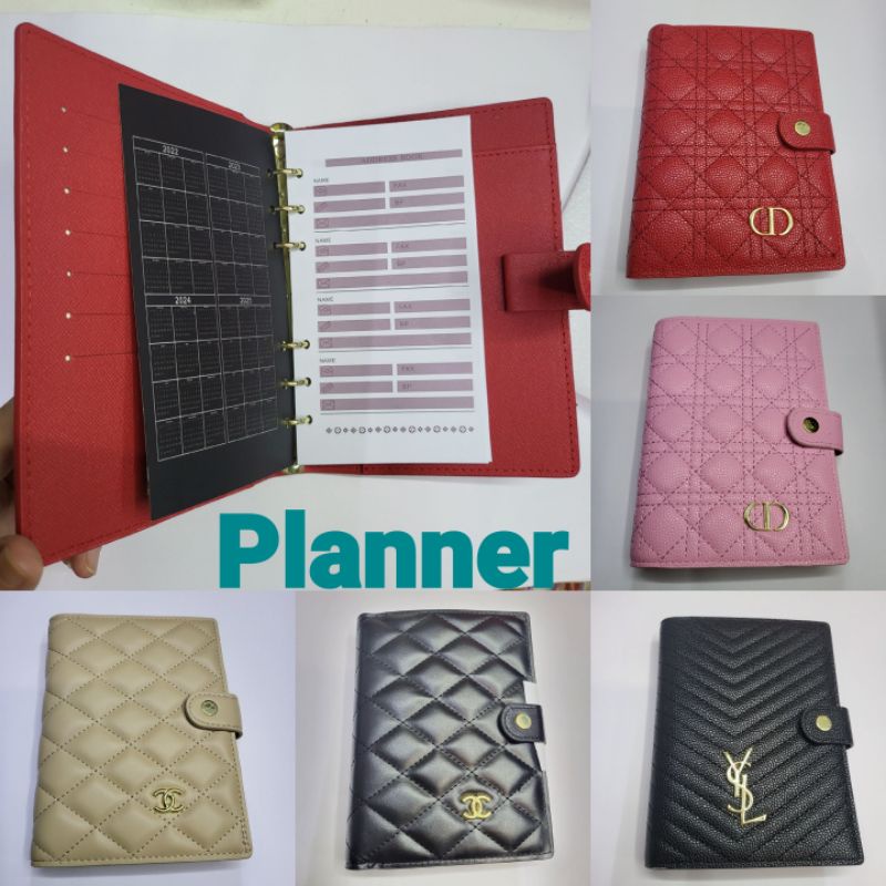 10086 Branded leather planner (Withbox) | Shopee Philippines