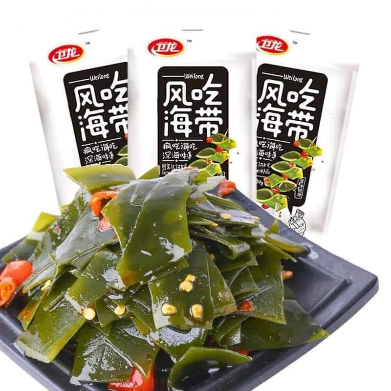 Weilong Spicy Seaweed Kelp Snack 20g | Shopee Philippines