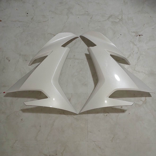 WHITE SNIPER 150 V1/V2 PANEL 1 & 2 (LEG SHIELD) | Shopee Philippines