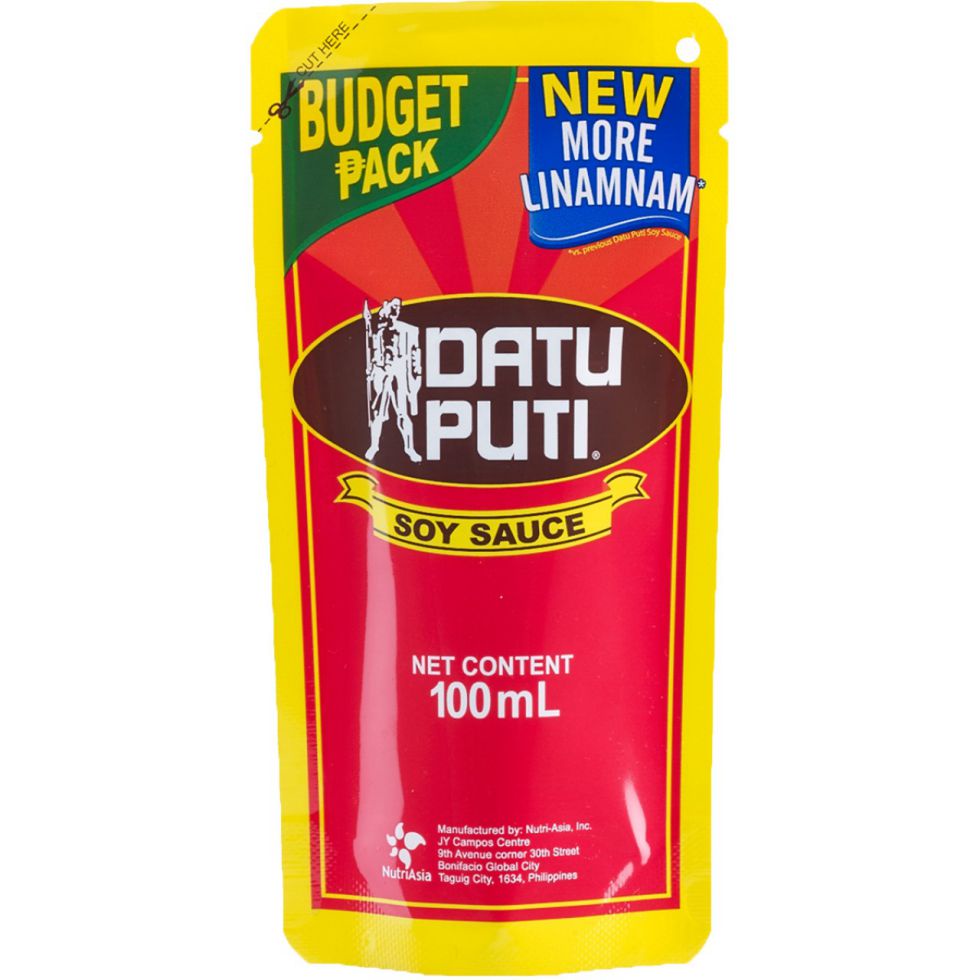 Datu Puti Soy Sauce 100Ml Stand Up Pouch | Shopee Philippines