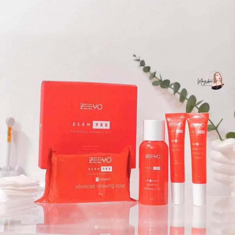Zeevo Derm pro advanced renewal set | Shopee Philippines