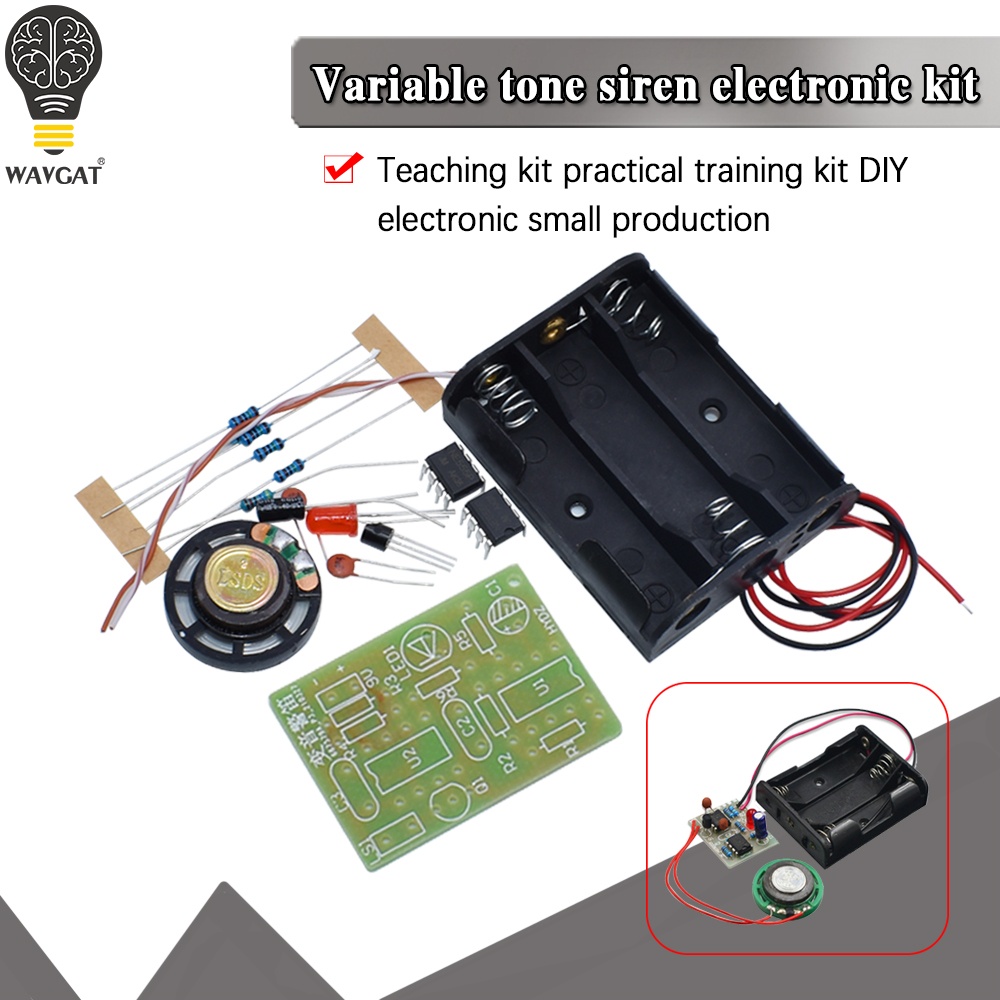 NE555 Variable Siren Kit Instructional Kit Training Kit Small Made DIY ... NE555 Variable Siren Kit Instructional Kit Training Kit Small Made DIY ...