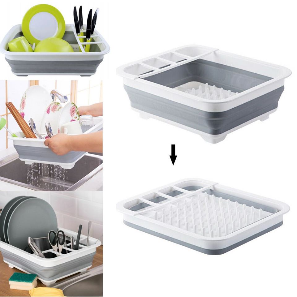 Dish DRAINER FOLDING PLATE RACK | Shopee Philippines