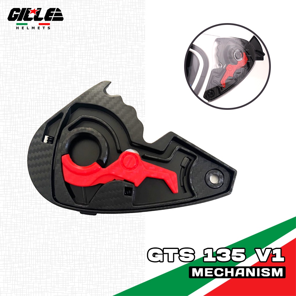 Gille Helmet 135 GTS V1 Accessories Replacement Visor Mechanism Latch ...