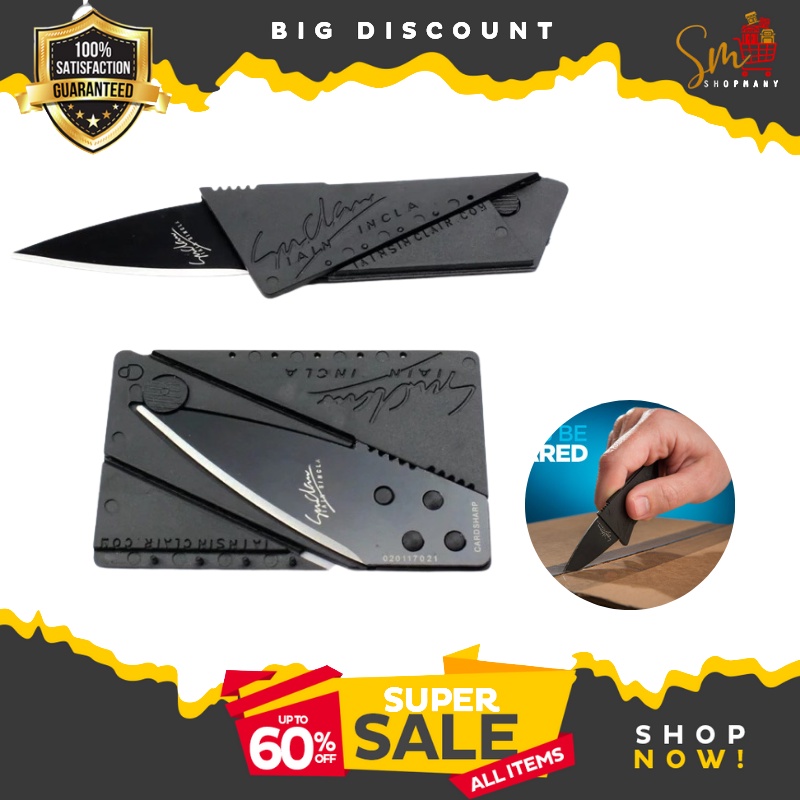 Card Sharp Foldable Credit Card Knife Camping Tool Cutting Slice ...