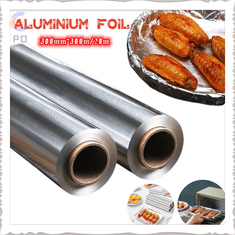 aluminium foil roll Disposable household (300mm*300m/30m) food wrap ...
