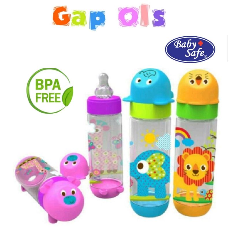 BABY SAFE Feeding Bottle Animal Series Regular 250ml BABY SAFE ...