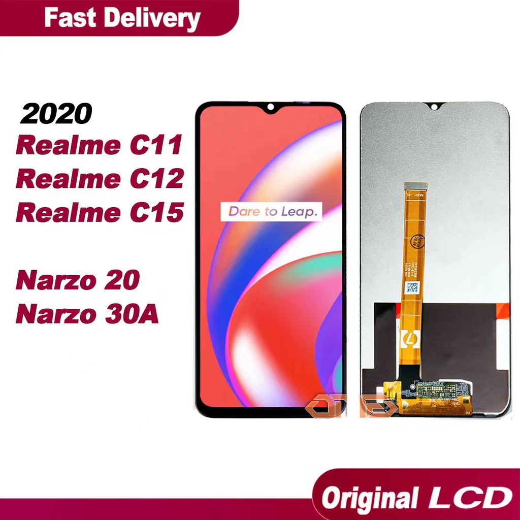 Realme C11 2020 C12 C15 Narzo20 Narzo 30A LCD | Shopee Philippines