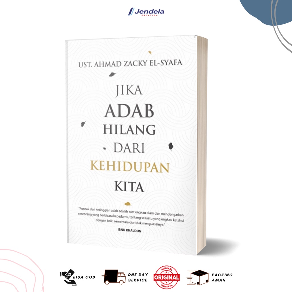 If Adab Disappears From Our Life - Islamic Motivational Book | Shopee Philippines