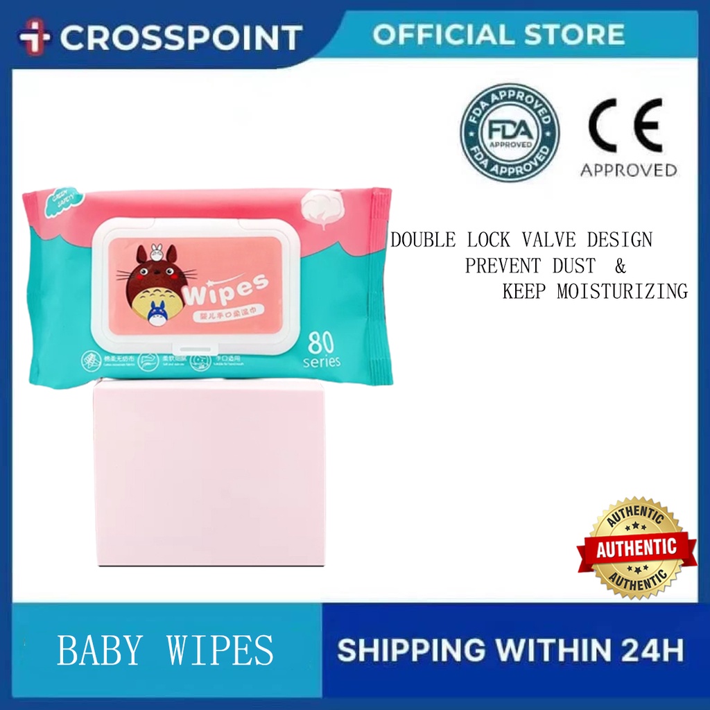 Crosspoint Baby Wipes ( Water Base ) | Shopee Philippines