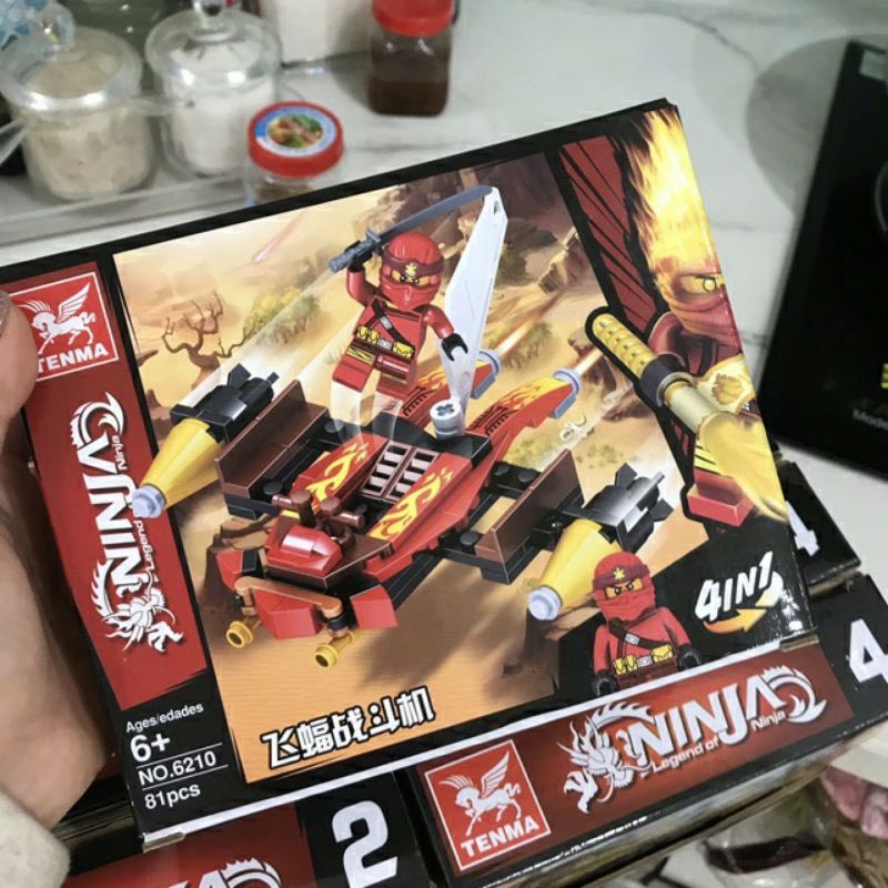 Ninja go Toy Set (8 Box Tray - 4 Sets) | Shopee Philippines