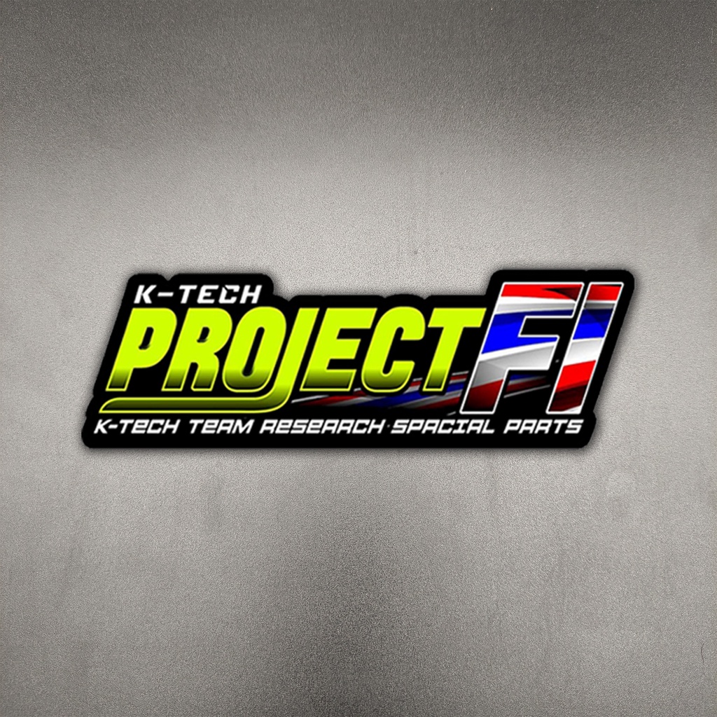 Thai Sticker White Vinyl Decal Hologram WATERPROOF JRP DAENGSAI RS8 ...