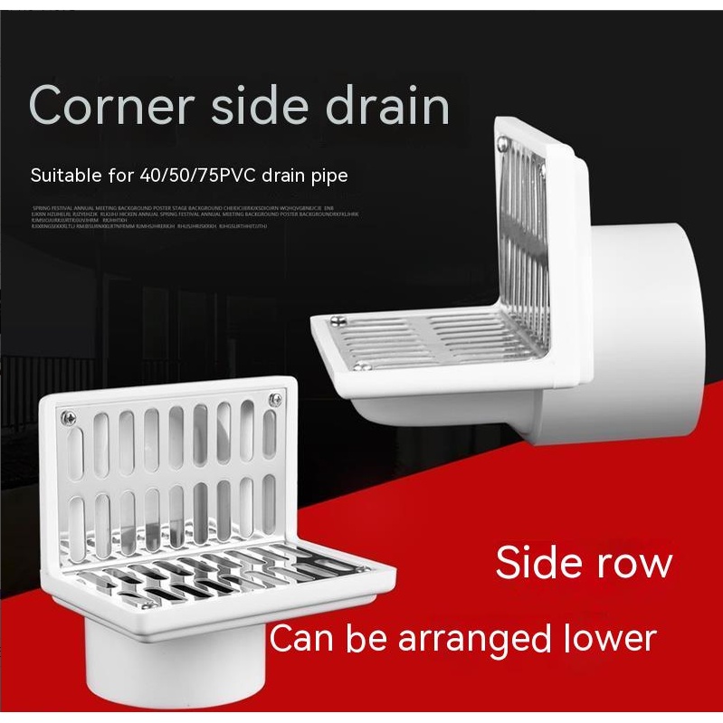 Bathroom floor drain deodorization angle stainless steel 304 panel ...