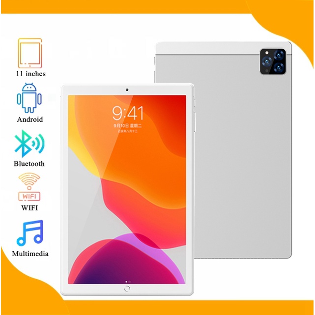 11 Inches Tablet 8GB + 128GB Dual Sim Android Learning Tablet X20 ...