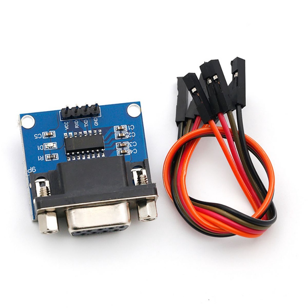 MAX3232 Chip RS232 DB9 to TTL Female Serial Port Converter Module ...