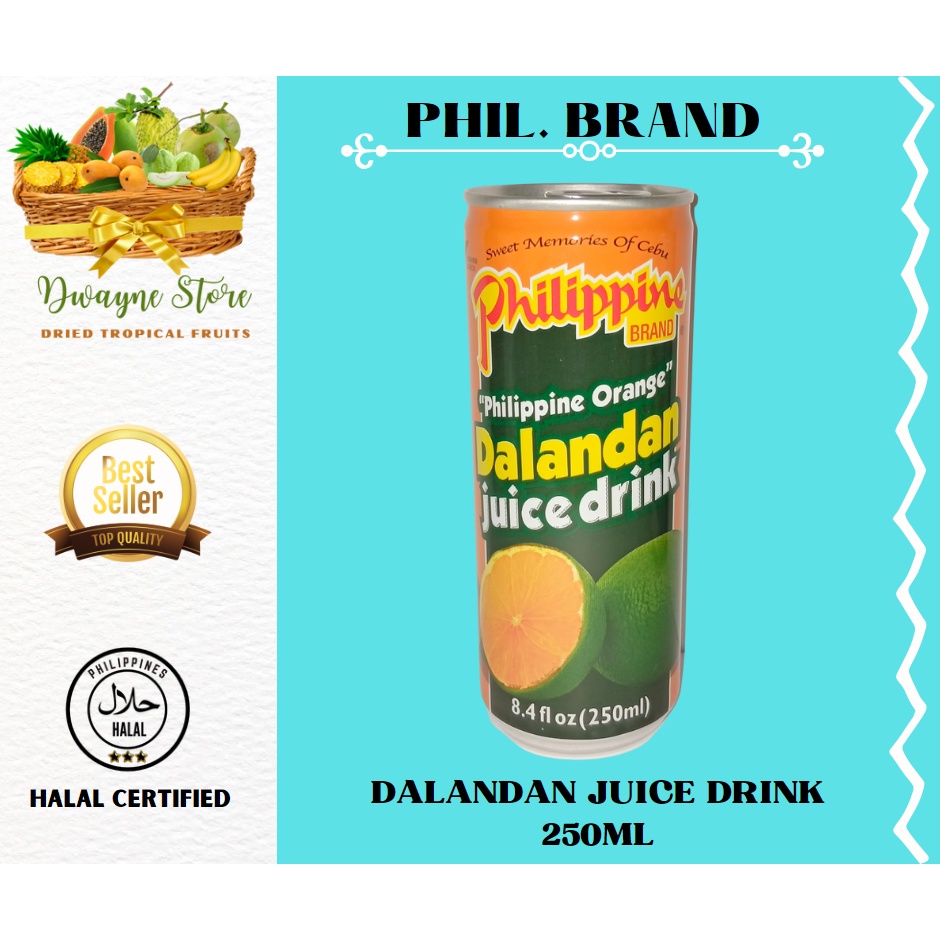 DALANDAN JUICE DRINK 250ML, PHILIPPINE BRAND | Shopee Philippines