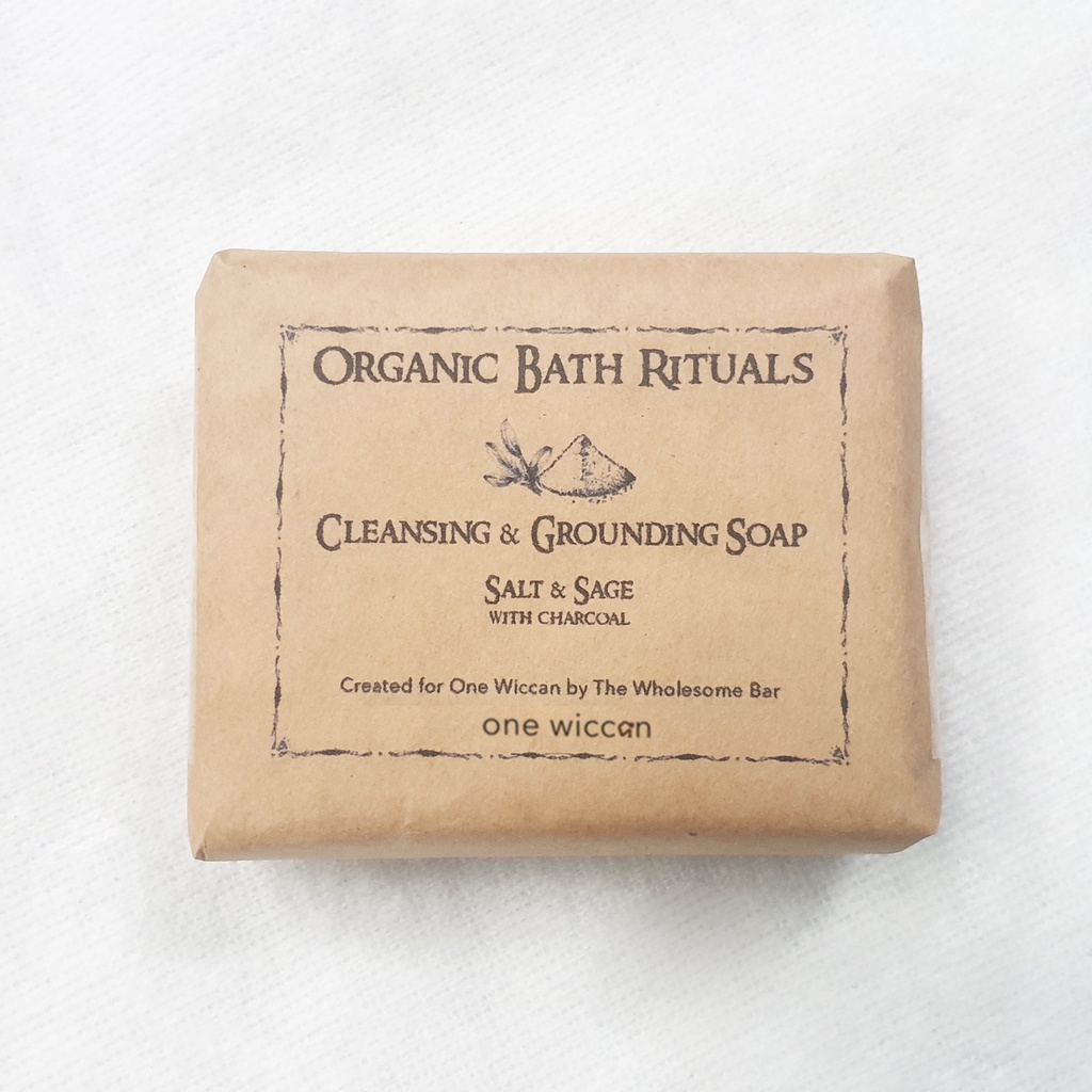One Wiccan’s Organic Bath Rituals 160g – Cleansing & Grounding Soap ...