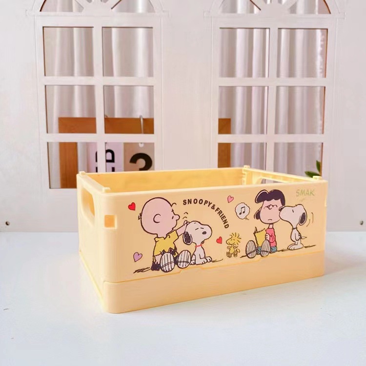 Sanrio Melody Kuromi Doraemon Snoopy Cartoon foldable storage box ...