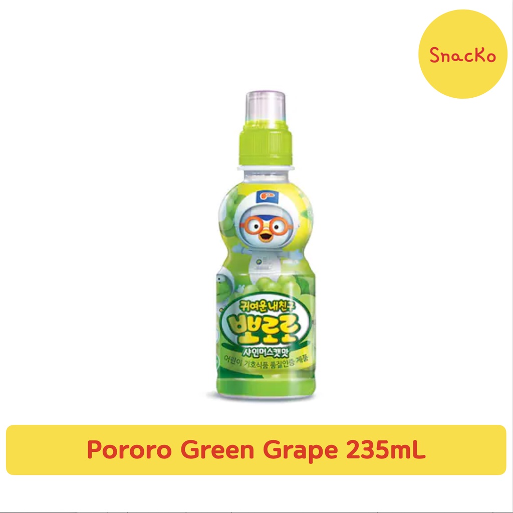 Paldo Pororo and Woongjin Cocomong Korean Juice Flavored Drink Kids ...