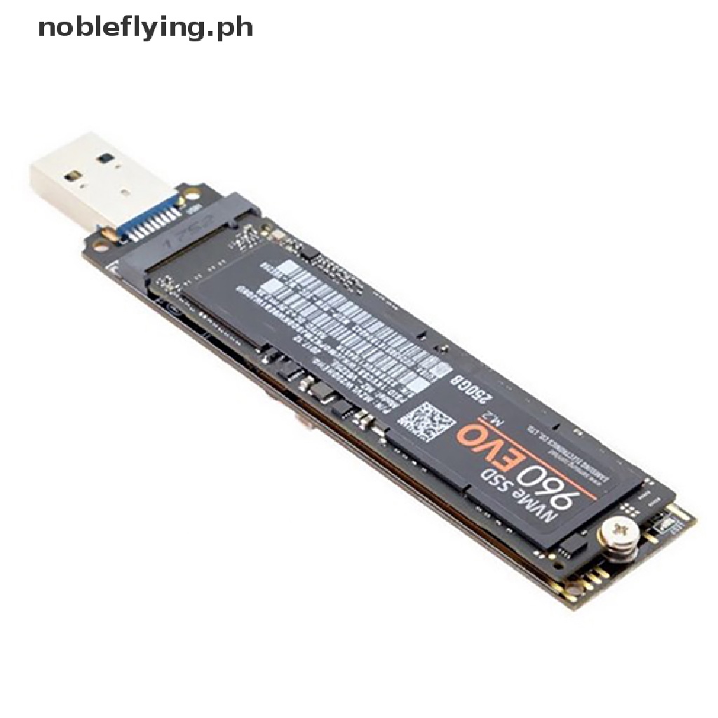 nobleflying M.2 to USB 3.1 Type-C Adapter M2 SSD Adapter NVME PCIE M ...