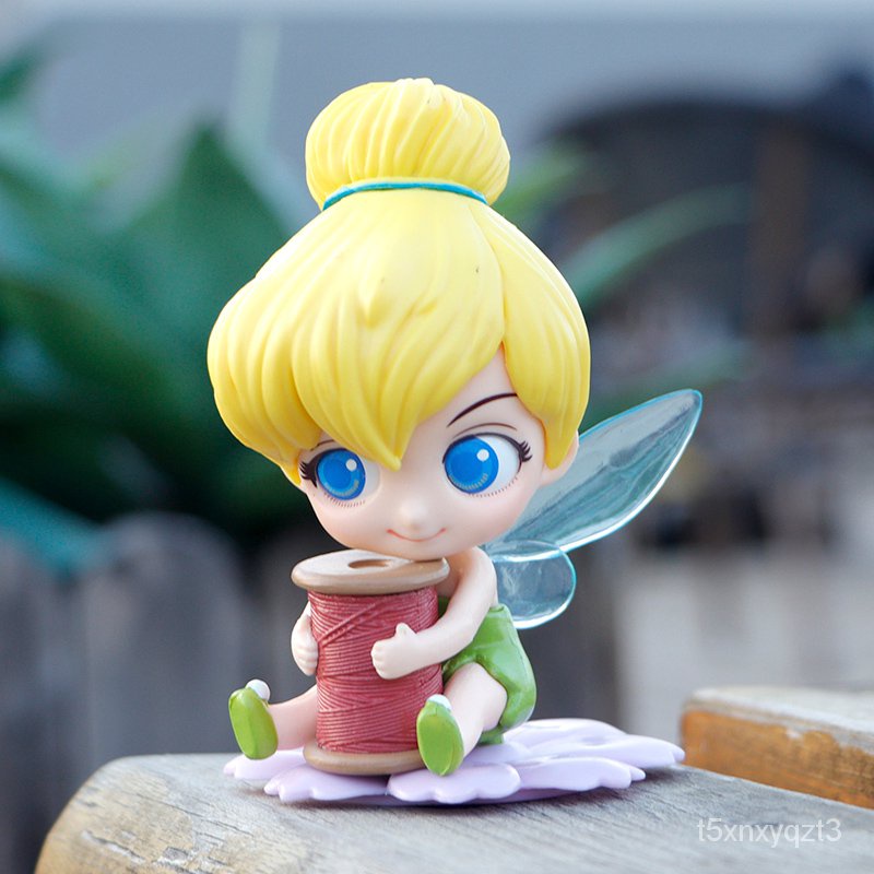 2022 New 9cm Q Posket sweetiny Cinderella Alice Tinker Bell PVC Anime ...