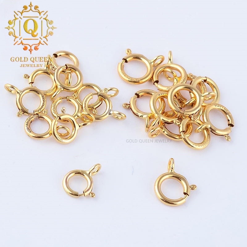 GOLD QUEEN US GOLD 10K DIY ROUND LOCK.NECKLACE LOCK,BRACELET LOCK ...