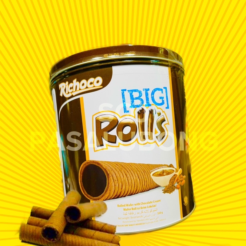 RICHOCO BIG ROLLS 330g - INDONESIA PASALUBONG | Shopee Philippines
