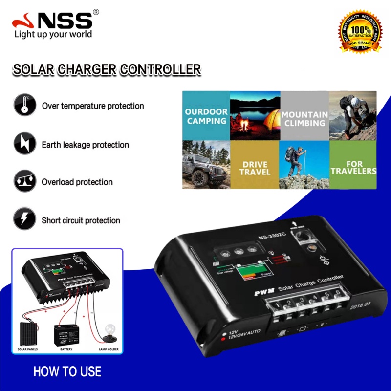 NSS Solar Power Inverter Controller Sample Energy Battery Charger ...