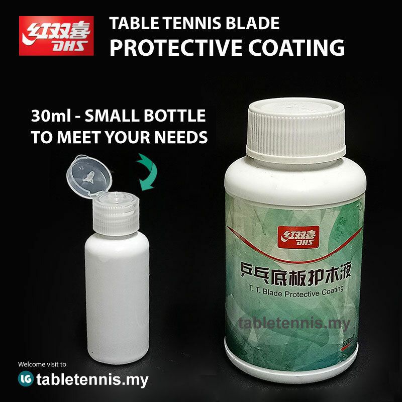 DHS Protective Coating 30ml for Table Tennis Blade Protective | Shopee ...