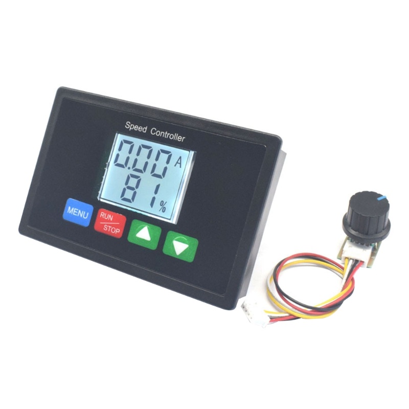 HL Digital Display 0 Adjustable 20A PWM for DC Motor Speed Regulator ...