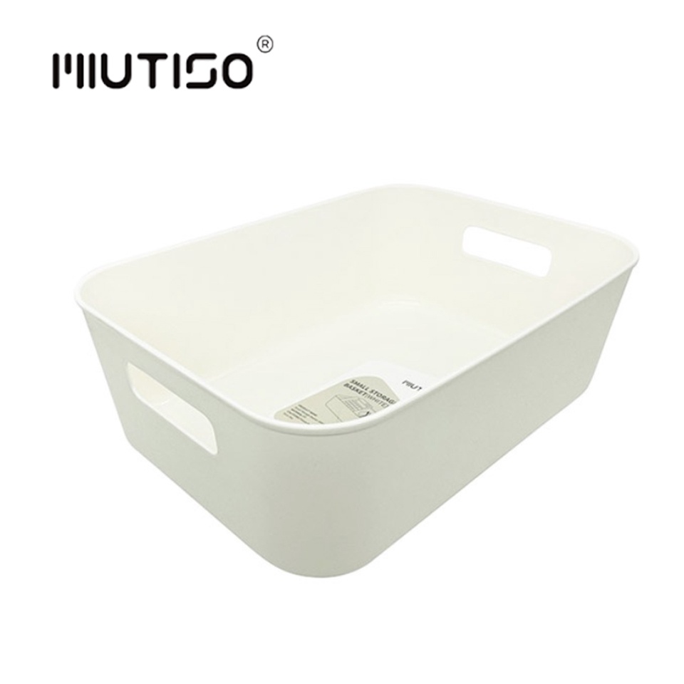 Miutiso Small Storage Bin Storage Basket Desk Cabinet Organizer ...